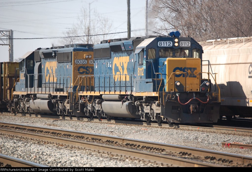 CSX 8112 & 8035